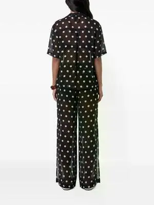 NICHOLAS Lise Pants Ivory Polka Dot