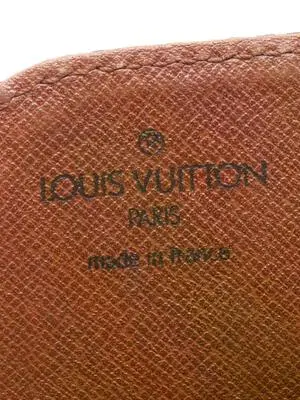 LOUIS VUITTON 1990 Monogram Cartouchiere Pm Crossbody Bag - Brown