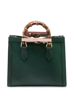 Gucci 2000-2015 Small Calfskin Bamboo Diana Satchel