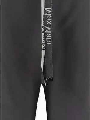 Max Mara Drawstring Wide-leg Track Pants - Grey