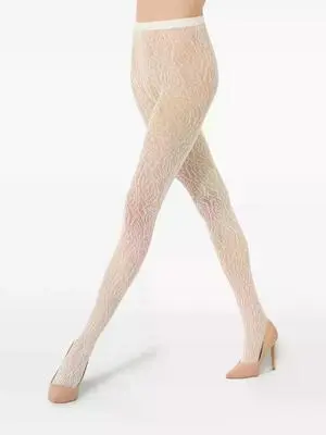 Wolford Lace-effect Tights