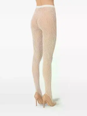 Wolford Lace-effect Tights