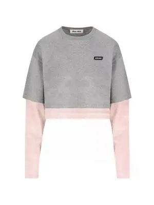 Miu Miu Layered T-shirts For Women