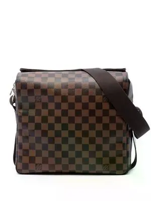 LOUIS VUITTON 2011 Damier Ebene Naviglio Crossbody Bag