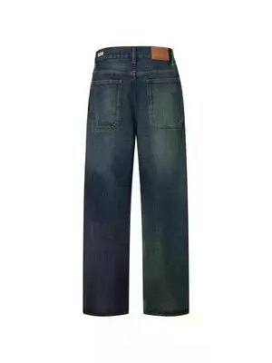 SUNFLOWER Washed Straight-leg Jeans