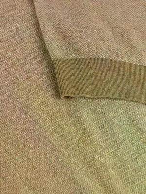 Loro Piana Chevron-knit Crew-neck Sweater