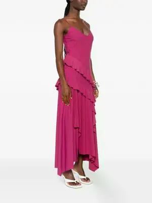 Moschino Ruffled Asymmetric Dress