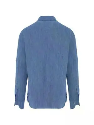 FINAMORE 1925 Western-style Denim Shirt