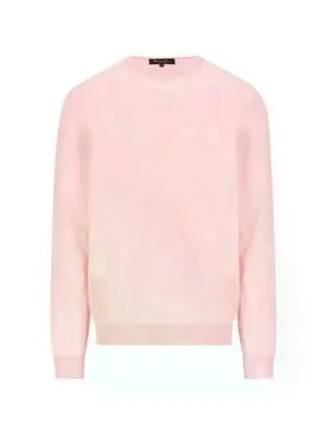 Loro Piana Sergio Crew-neck Cashmere Sweater - Pink