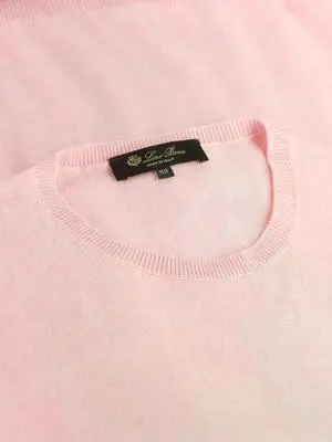 Loro Piana Sergio Crew-neck Cashmere Sweater