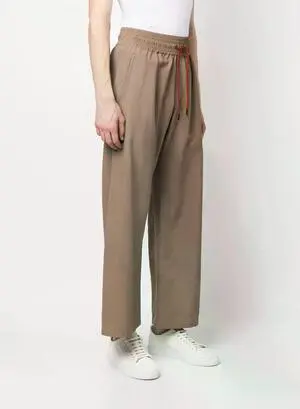 Viktor & Rolf Wide-leg Drawstring-waist Trousers