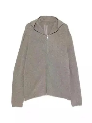 Rick Owens Zip-up Hoodie - Neutrals