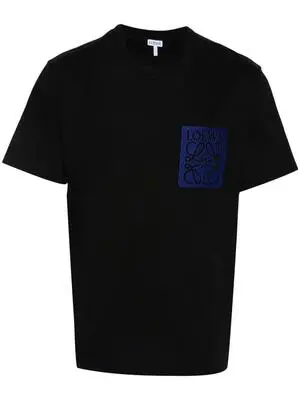 Loewe Anagram-embroidered Cotton T-shirt