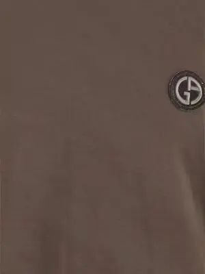 Giorgio Armani Logo-patch T-shirt