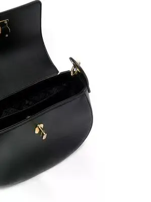 Moschino Logo Plaque Shoulder Bag