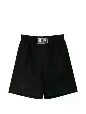 Sacai Logo-patch Shorts