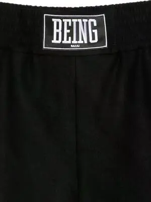 Sacai Logo-patch Shorts