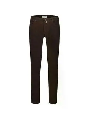 Jacob Cohen Corduroy Slim-fit Trousers - Brown