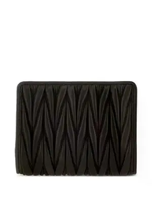 Miu Miu Matelassé Leather Wallet