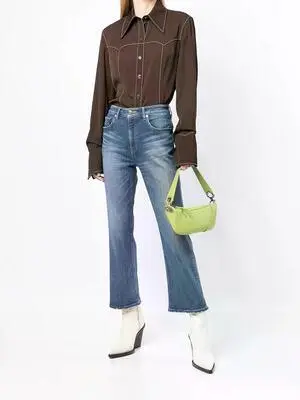 TU ES MON TRESOR Peridot Wide-leg Jeans