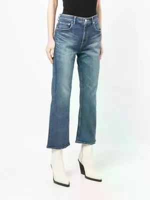 TU ES MON TRESOR Peridot Wide-leg Jeans