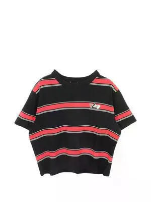 LOUIS VUITTON 2010s Striped Cropped T-shirt