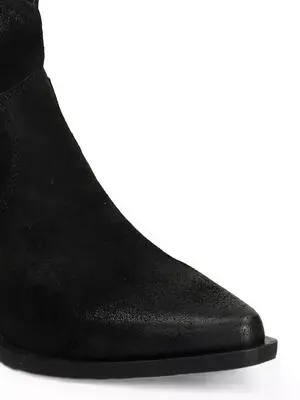 METISSE Texan Side-zip Ankle Boots