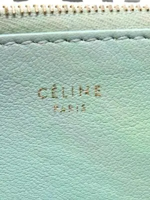 Celine 2000s Solo Leather Clutch Bag
