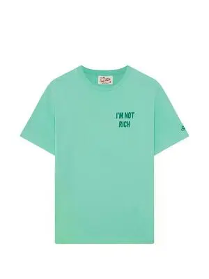 MC2 SAINT BARTH Slogan-print Cotton T-shirt