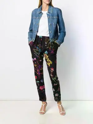 Stella McCartney Logo Hem Denim Jacket