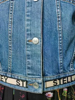 Stella McCartney Logo Hem Denim Jacket