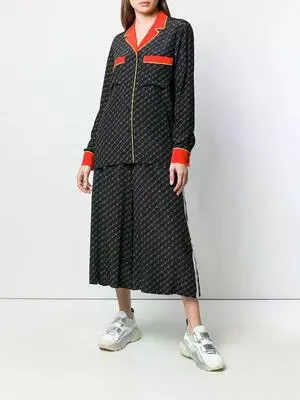 Stella McCartney Logo Wide Leg Trousers