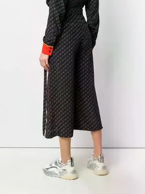 Stella McCartney Logo Wide Leg Trousers
