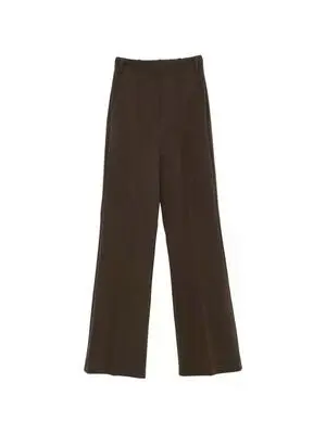 Sportmax Volonta High-waisted Wide-leg Trousers
