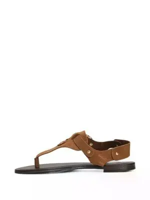 NICOLAS LAINAS Buckle-fastening Thong Sandals