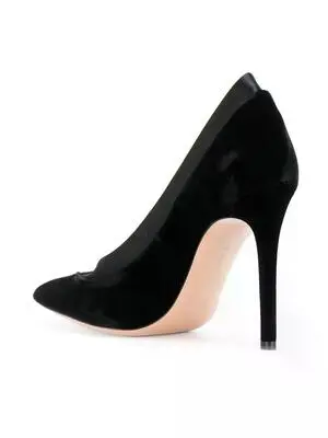 GIANVITO ROSSI Leather Trim Pumps