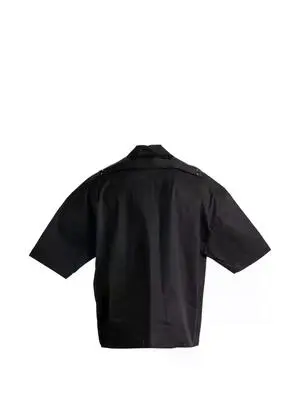 Rick Owens Short-sleeve Flap-pocket Shirt