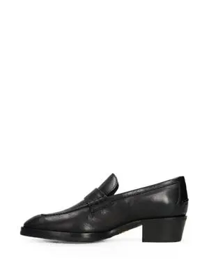 JIMMY CHOO Wilder Square-toe Loafers