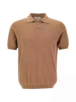 KANGRA Ribbed-trim Short-sleeve T-shirt