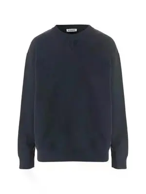 JIL SANDER Logo-print Sweatshirt - Blue