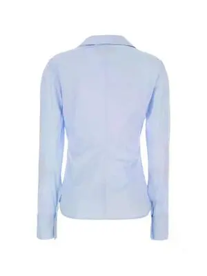 SEMICOUTURE V-neck Long-sleeve Blouse