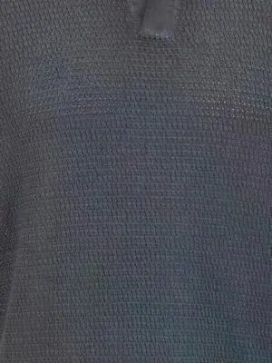 KANGRA Openwork-knit Cotton T-shirt