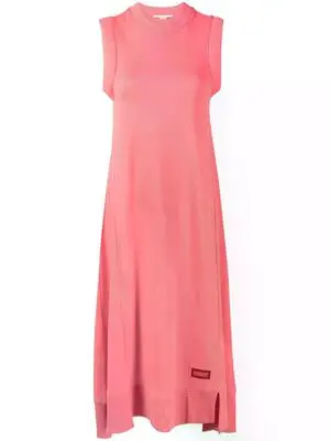 Stella McCartney Logo-patch Detail Tank Dress - Pink