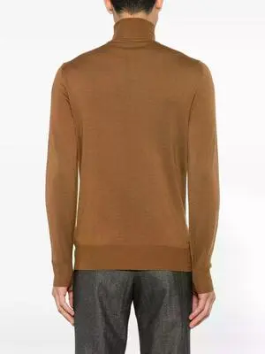Canali Roll-neck Wool Sweater