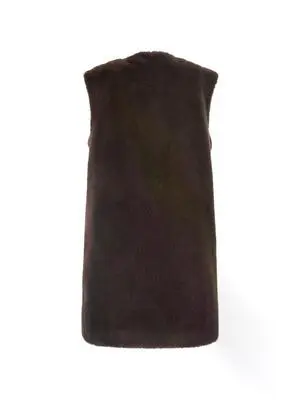 Herno Faux-fur Sleeveless Coat