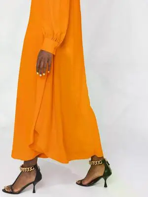 Stella McCartney Cold-shoulder Belted Dress