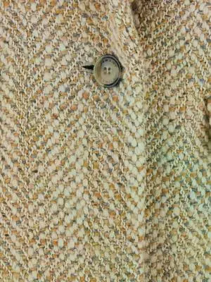 MARANT ETOILE Parly Herringbone-knit Single-breasted Blazer