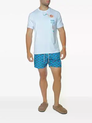 MC2 SAINT BARTH Ducati Micro-print Swim Shorts