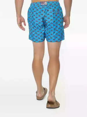 MC2 SAINT BARTH Ducati Micro-print Swim Shorts
