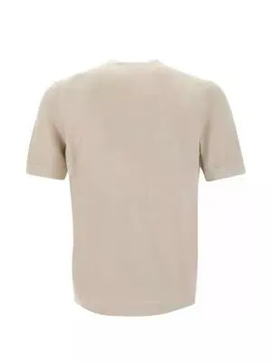 GRAN SASSO Crew-neck Short-sleeve Sweater